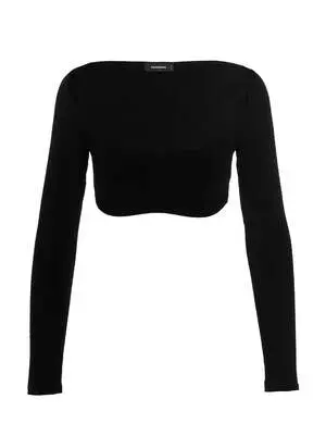 Dsquared2 Ribbed Cropped Sweater