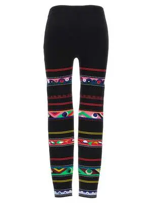 Emilio Pucci Jacquard Patterned Leggings - Multicolor