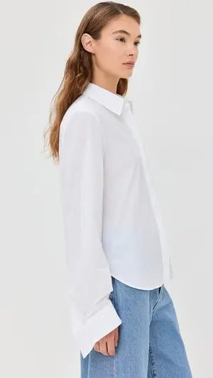 TWP Boyfriend Shirt - White