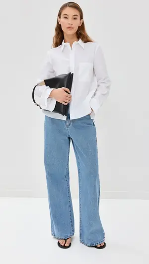 TWP Boyfriend Shirt - White