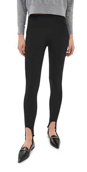 Tibi Compact Ultra Stretch Knit Stirrup Leggings