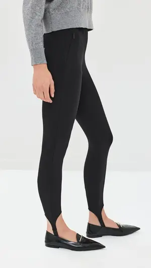 Tibi Compact Ultra Stretch Knit Stirrup Leggings