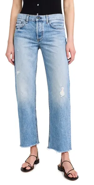 ASKK NY Low Rise Straight Jeans - Berkley