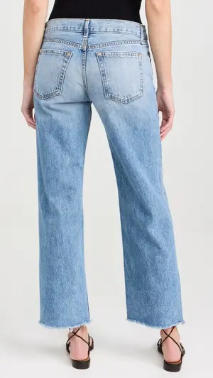 ASKK NY Low Rise Straight Jeans - Berkley