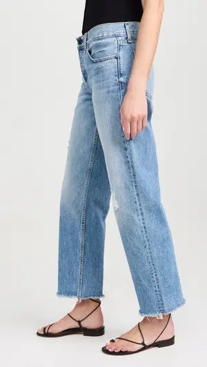 ASKK NY Low Rise Straight Jeans - Berkley