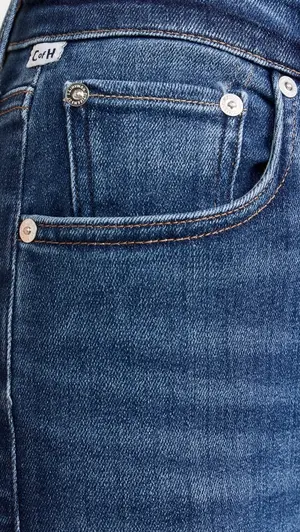 Citizens Of Humanity Palma Straight Leg Jeans With Raw Edge Hem - Ambry