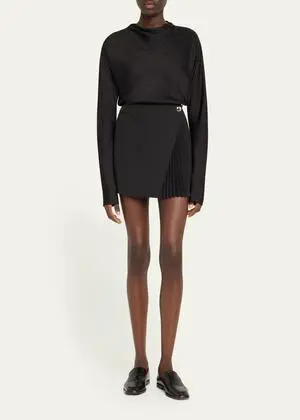 A.L.C. Georgia Cowl-neck Top