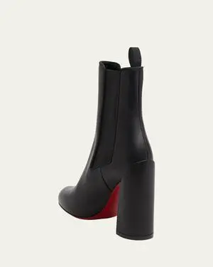 CHRISTIAN LOUBOUTIN 85mm Turelastic Ankle Booties - Black