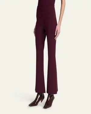 Stella McCartney Flared Knit Trousers