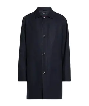 Kiton Cashmere Concealed-Zip Car Coat - Navy