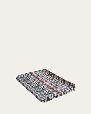 Missoni Denver Wool-blend Throw, 51" X 75 - Blue Multicolor