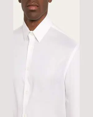 Giorgio Armani Solid Tencel Sport Shirt