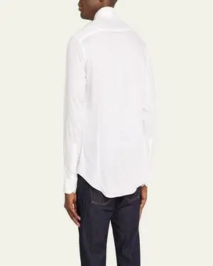 Giorgio Armani Solid Tencel Sport Shirt