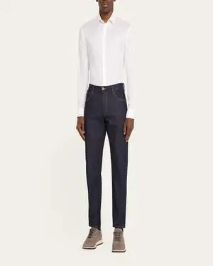 Giorgio Armani Solid Tencel Sport Shirt