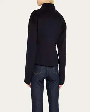 Ulla Johnson The Agnes Cropped Straight-leg Denim Jeans