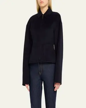 Ulla Johnson The Agnes Cropped Straight-leg Denim Jeans