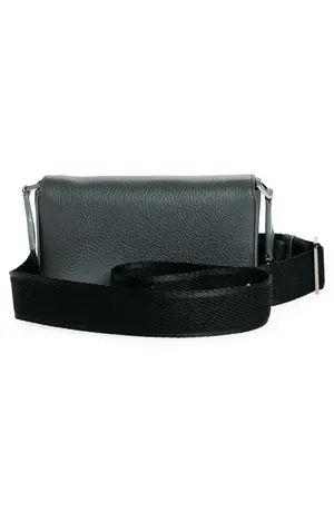 Dolce & Gabbana Mini Deerskin Leather Shoulder Bag - Grigio