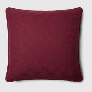 Gucci Gg Viscose Cushion - Red