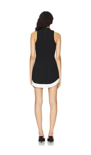 Amanda Uprichard X Marshall Dress - Black & Ivory
