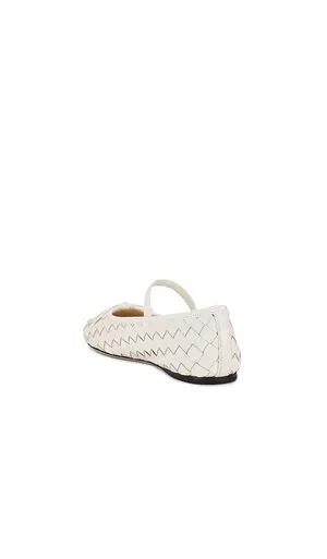 LOEFFLER RANDALL Leonie Ballet Flat - Cream