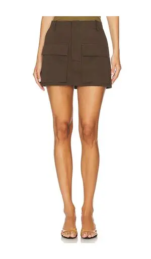 AEXAE Cargo Pocket Mini Skirt
