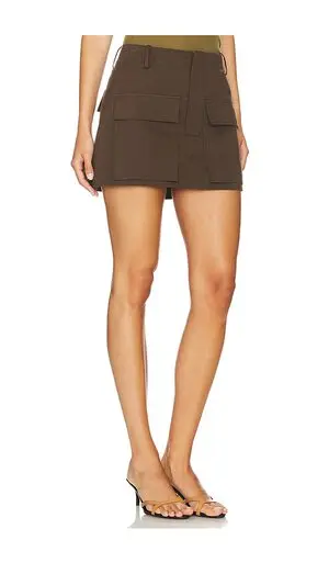AEXAE Cargo Pocket Mini Skirt