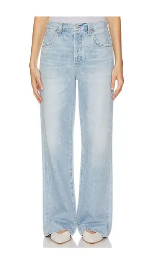 Citizens Of Humanity Annina Petite Wide Leg Jeans - Tularosa