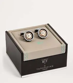 Tateossian Rotare Gear Cufflinks