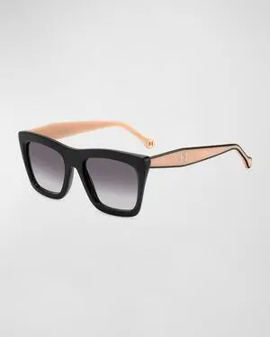 Carolina Herrera Carolina Herrera Rectangle Sunglasses Black