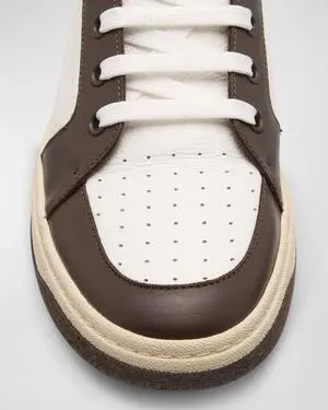 GIUSEPPE ZANOTTI Giuseppe Zanotti Gz94 Leather Sneakers White Brown