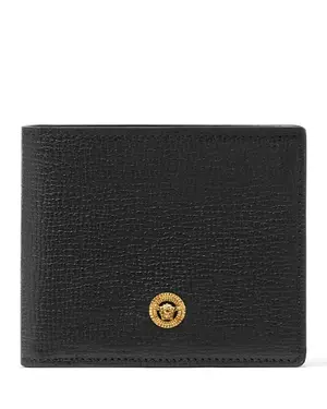 Versace Medusa Biggie Bifold Wallet - Black