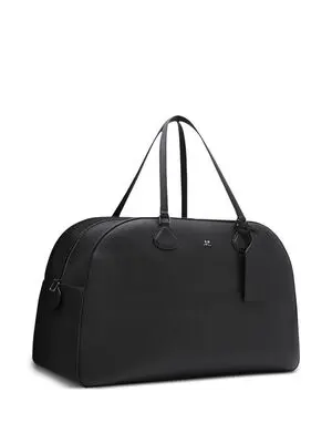 COURREGES Logo-plaque Leather Duffle Bag
