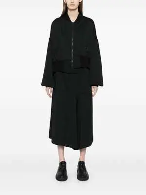 Yohji Yamamoto Asymmetric Drawstring Midi Skirt