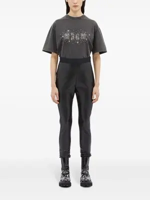 MSGM Skinny Leather Leggings