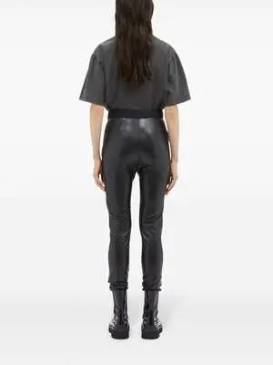 MSGM Skinny Leather Leggings