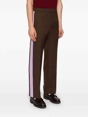Gucci Stripe-detail Cotton Trousers