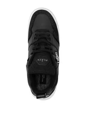 Philipp Plein Hexagon Crystal Low-top Sneakers