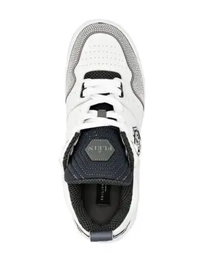 Philipp Plein Hexagon Crystal Low-top Sneakers