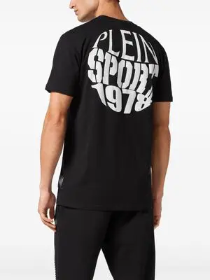 PLEIN SPORT Logo-print Cotton T-shirt
