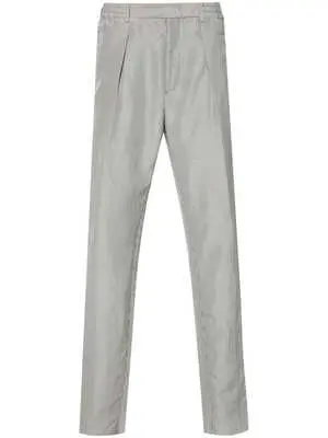 Fendi Tapered-leg Striped Trousers