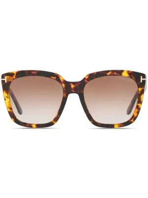 TOM FORD Amarra Square-frame Sunglasses - Brown