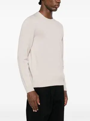 DRUMOHR Merino Wool Sweater - Neutrals
