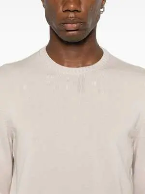 DRUMOHR Merino Wool Sweater - Neutrals