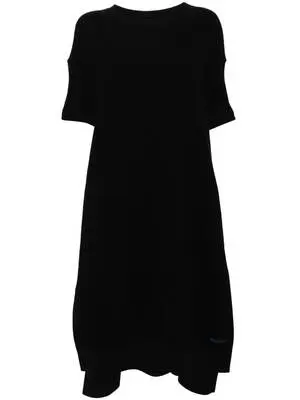 Yohji Yamamoto Side-slit Midi Dress