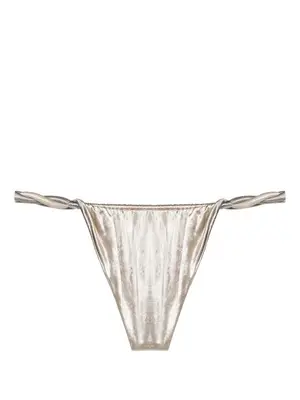 ISA BOULDER Rope-detail Reversible Bikini Bottom