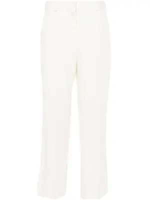 TOTEME Straight-leg Cropped Trousers