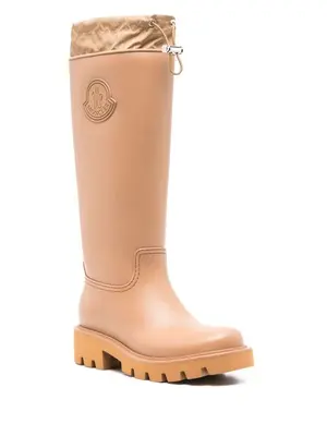 Moncler Kickstream Knee-high Boots - Brown