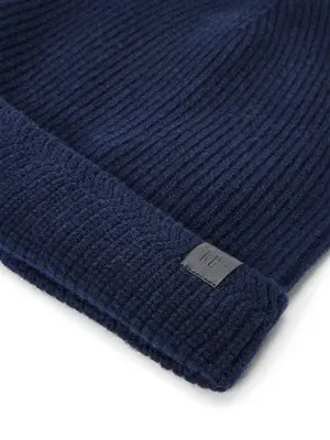 TOM FORD Ribbed-knit Beanie - Blue
