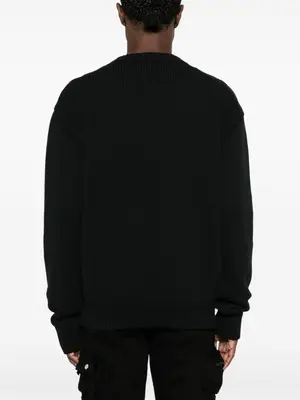 Off-White Intarsia-knit Logo Jumper