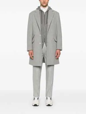 Zegna Felted Tailored Wool Trousers